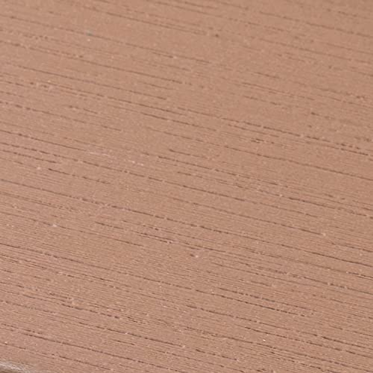 Flash Furniture Charlestown Tiered Commercial Poly Resin Adirondack Side Table - Natural Cedar - All-Weather - Indoor/Outdoor