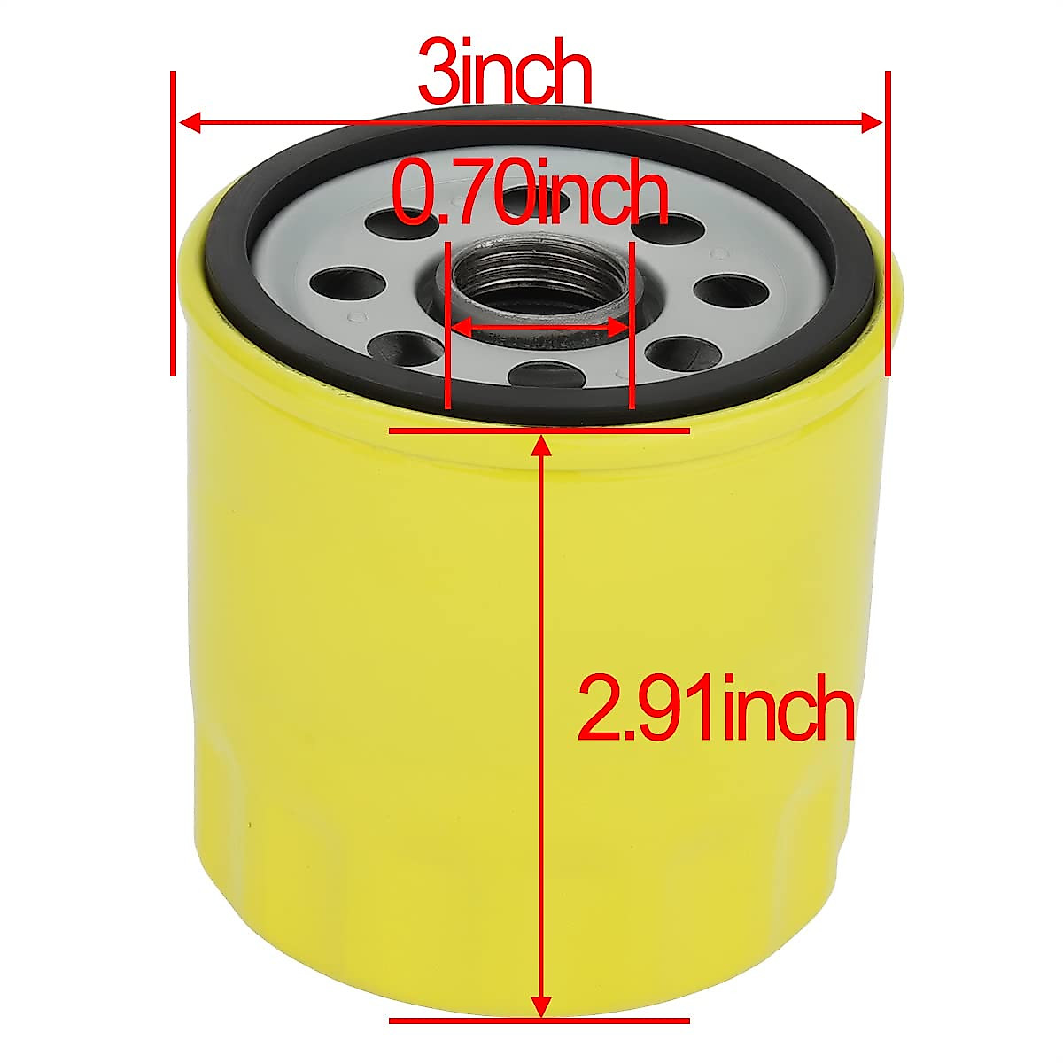 Savior 52 050 02 Oil Filter for Kohler 52-050-02-S 52-050-02-S1 Fit CH11 - CH25,CV11 - CV22,M18 - M20,MV16 - MV20,K582 SV810 SV830 SV840 Engine Lawn Mower Tractor Parts 30UM Engine Oil Filter