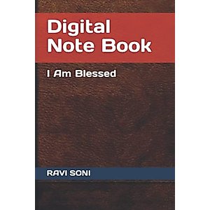Digital Note Book: I Am Blessed