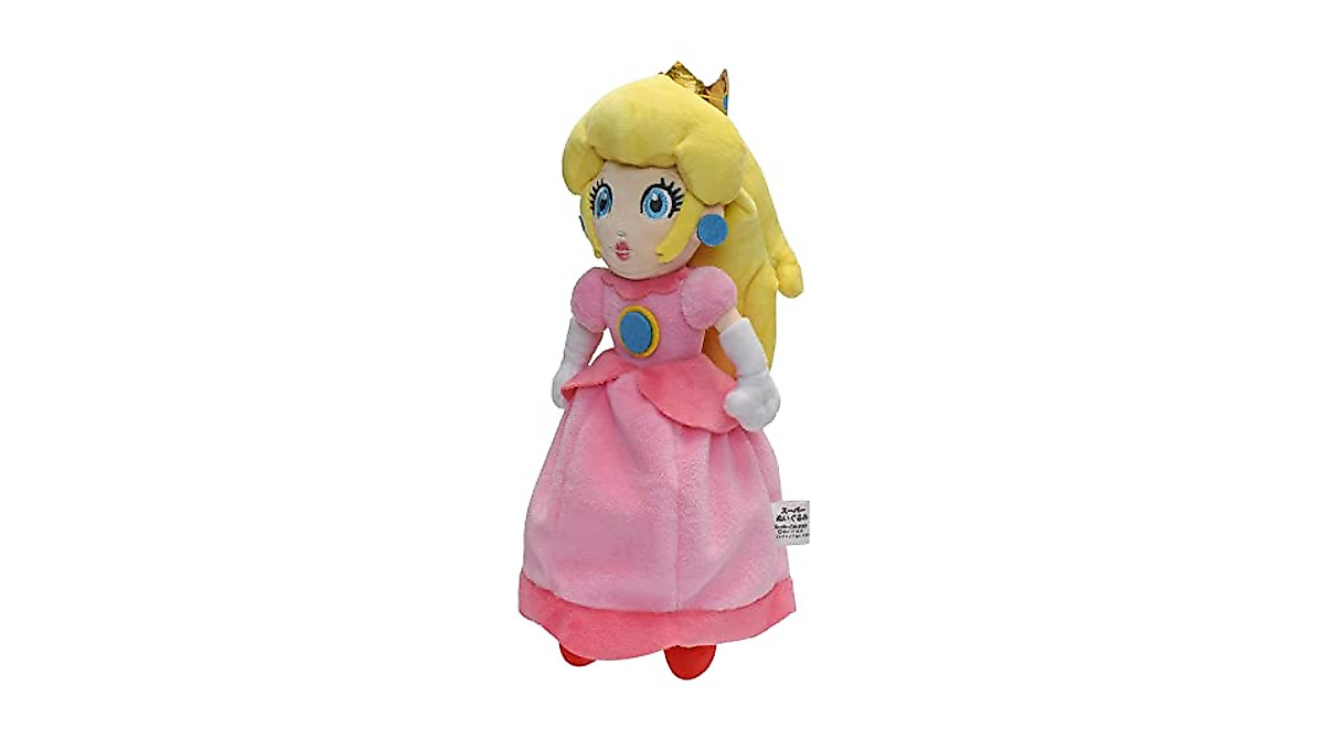 Princess Peach Plush Toy - Soft & Colorful Collectible