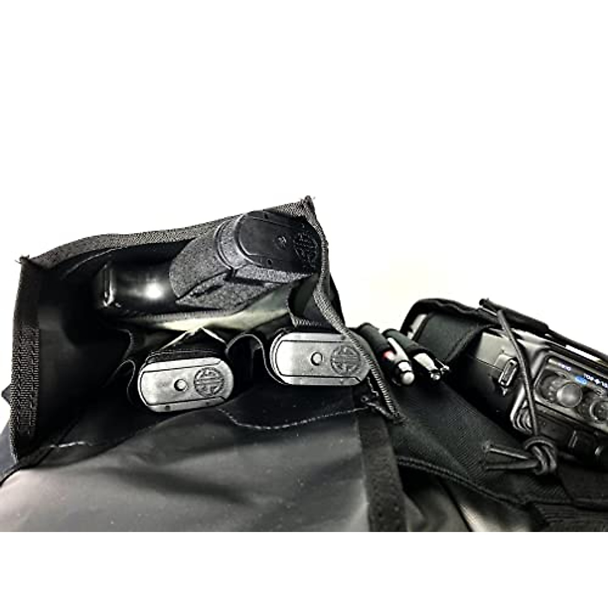 X-FIRE® Single Radio Chest Rig Harness w/Tool Pockets and 3m Reflective