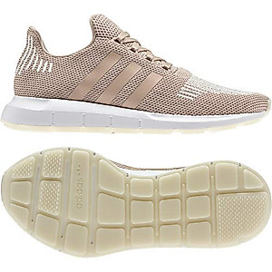 adidas Originals Women's Swift Running Shoe, ,ash pearl/off white/white, 9 M US