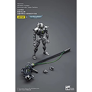 JoyToy Warhammer 40K: Necrons Sautekh Dynasty Immortal with Tesla Carbine 1:18 Scale Action Figure