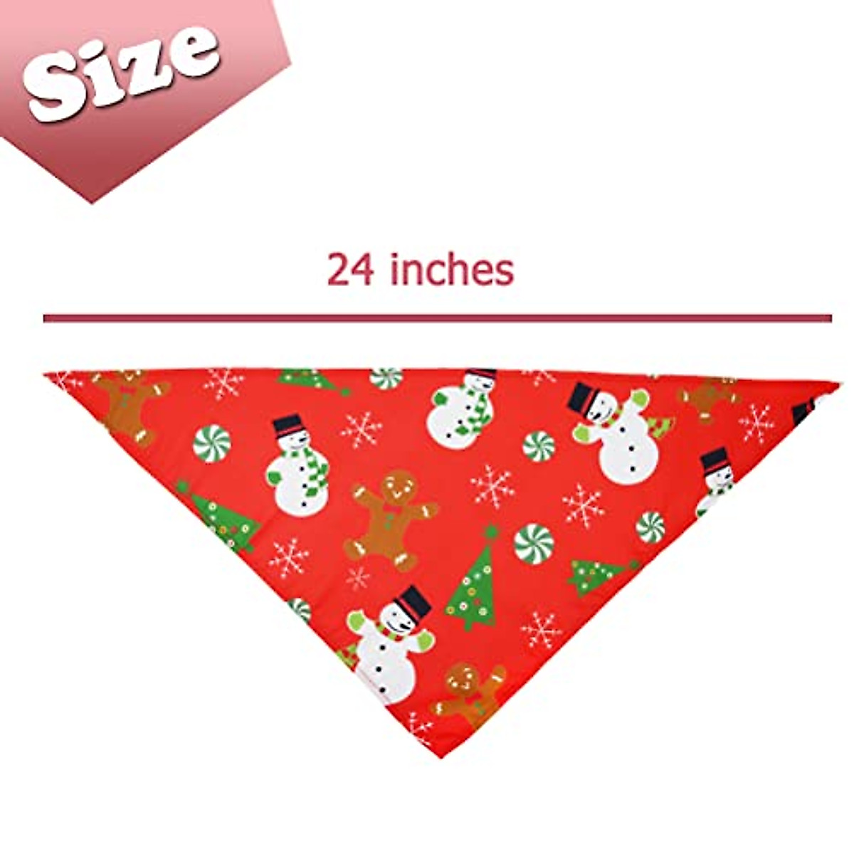 3 Pack Halloween Thanksgiving Christmas Dog Bandana Christmas Triangle Bibs Dog Scarfs Soft Comfortable Washable with Charming Patterns