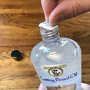 Howard Products BBB012 Butcher Block and Cutting Board Oil, 12-Ounce (3-Pack)