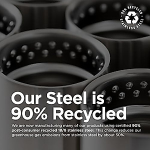 Klean Kanteen TKWide 12oz (w/Twist Cap) - Blue Tint