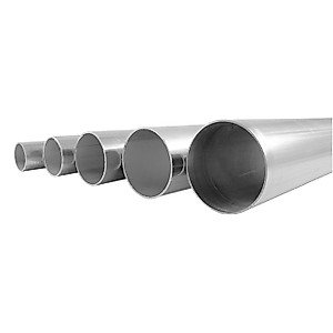 1-3/4" OD 304/304L Stainless Steel Tubing, 16 Gauge (.065), Welded, A269, Mill ID, Bright Annealed OD - 2' Length