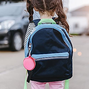 Case Compatible with Tamagotchi Pix/for Tamagotchi On Virtual Pet, Portable Mini Toy Carrying Storage Bag Cover with Accessories Mesh Pocket (Pink)