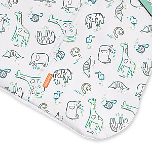 SwaddleMe® Room to Grow™ Swaddle – 0-6 Months, 1-Pack (Into The Wild) Baby Swaddle Wrap Grows with Baby, Transitioning to Arms Out Sleep to Safely Roll and Self-Soothe