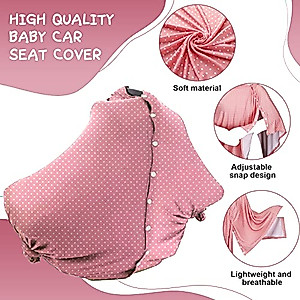 Sintege 3 Pcs Breastfeeding Cover Nursing Scarf Privacy Nursing Covers Soft Nursing Poncho Nursing Blanket for Breastfeeding Boys and Girls Seat Infant Car Seat Canopy Cover