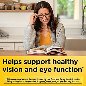 Nature Made Vision with AREDS 2 Formula, Eye Vitamins with Lutein & Zeaxanthin, Vitamin C/ E, Zinc, and Copper, Helps Support Healthy Vision and Eye Function, 60 Softgels