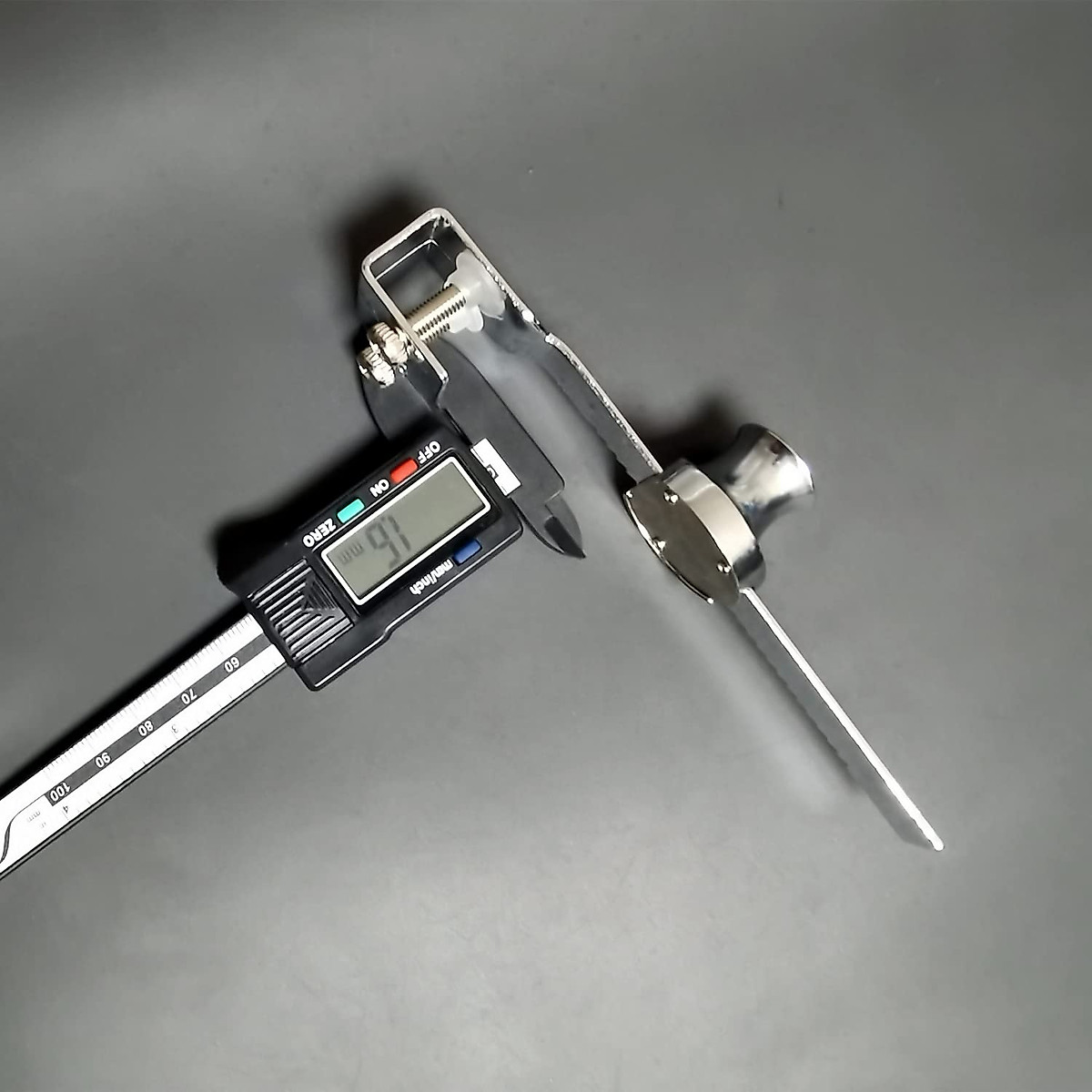 Sliding Glass Door Ratchet Lock Keyed Alike with Chrome Finish for Display Case Showcase Cabinet Closet (Same Keys)