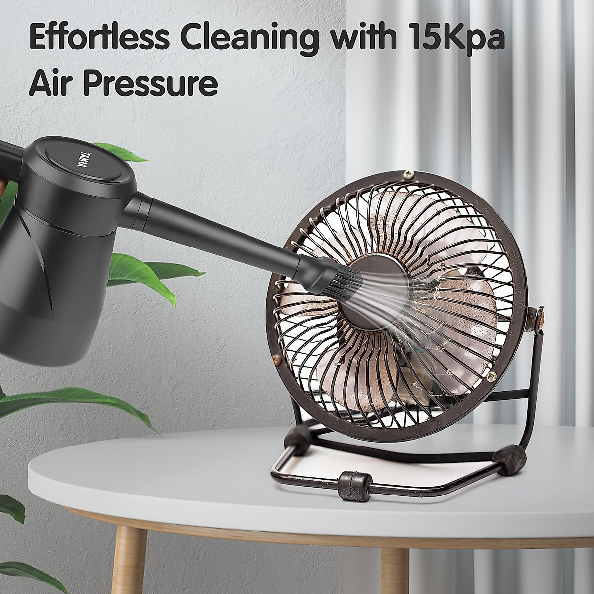 Electric Air Duster, Air Blower, Replacement for Compressed Air Cans, Multi-Use Cleaning Tools with 9.8ft Cord for Electronics, Keyboard, Fans, Hairs, Cars, BBQ, Super Powerful and Last for Years