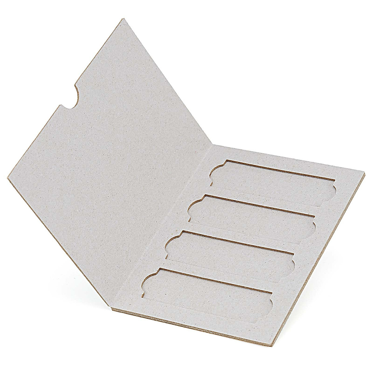 Globe Scientific 513004 Cardboard Slide Mailer for 4 Slide (Case of 50)