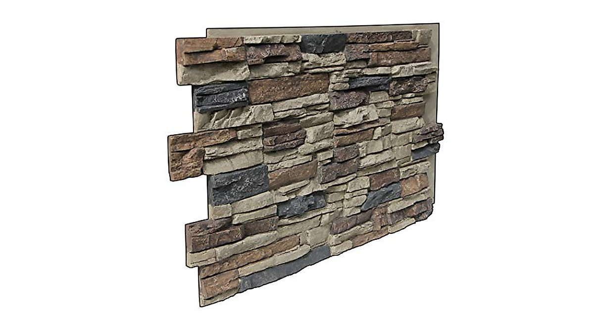 Tritan BP - Lightning Ridge 48 in. x 24 in. Class A Fire Rated Faux ...