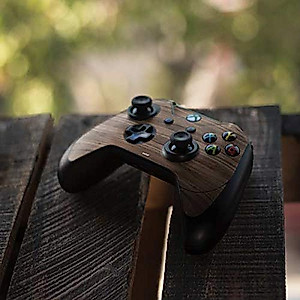 Skinit Decal Gaming Skin Compatible with Xbox One Elite Controller - Originally Designed Natural Walnut Wood Design