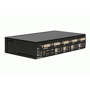 StarTech, DVI USB KVM Switch with Audio - KVM/audio / USB switch - USB - 4 ports - 1 local user