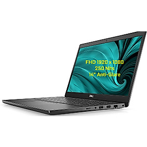Dell Latitude 3420 Business Laptop 14" FHD, i5-1135G7, 16GB RAM, 256GB NVMe SSD, Webcam, AX Wi-Fi, Bluetooth, Micro SD Card Reader, HDMI, USB Type-C Thunderbolt - Windows 11 Pro (RENEWED)