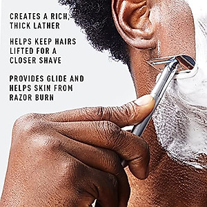 Bevel Shaving Cream for Men, Moisturizing Shave Cream with Aloe Vera and Vitamin E to Soothe Skin and Prevent Razor Bumps, 4 Fl Oz