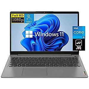 Lenovo Newest 15 IdeaPad 3 15.6" FHD Touchscreen Laptop, 11th Gen Intel i5-1135G7(Beat i7-1065G7), 20GB DDR4 RAM, 1TB SSD, Webcam, Backlit Keyboard, WiFi 6, USB-C, HDMI, Windows 11S+JVQ MP