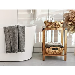 StorageWorks Hand-Woven Storage Baskets Set