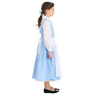 Fun Costumes Kids Beauty and the Beast Belle Blue Dress Costume Medium