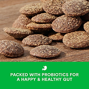 Open Farm Better Biscuits, Oven Baked Dog Treats with Probiotics, Wild-Caught Salmon & Oatmeal Recipe, 8oz Pouch