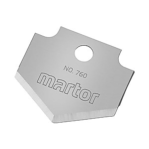 Martor 760.50 Pointed Blade No.760, Silver