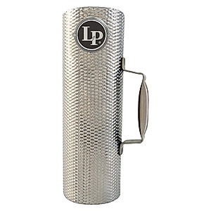 Latin Percussion LP305 Merengue Guiro, Silver,Black
