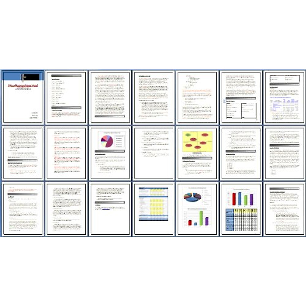 Marketing Plan Template for Solar Panel Installation Contractor Business MS Word/Excel