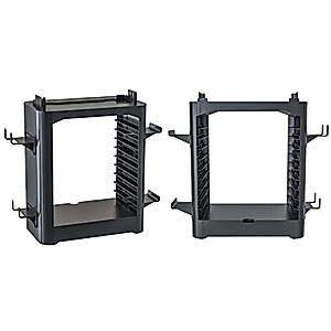 Skywin Game Storage Tower for Nintendo Switch - Nintendo Switch Game Holder Game Disk Rack and Controller Organizer Compatible with Nintendo Switch and Accessories