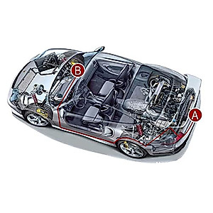 Car Parking Camera Video Channel Converter Switch Front/Side/Rearview Rear Camera Video Box