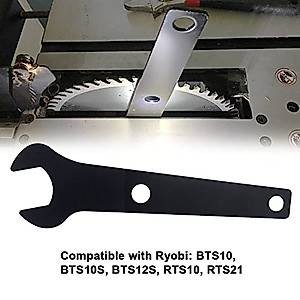 0101010313 Replacement Wrench for Ryobi 10" Table Saw RTS10, BTS10, BTS10S, BTS12S, RTS10, RTS21, Replacement part number is 101010313 (1)