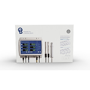 Bluelab Pro Controller Wi-Fi Fully Automated 24/7 Digital Monitor for Hydroponics Multi-Nutrient & pH Dosing with EC Temperature Probe and Edenic Remote Monitoring Essential for Agriculture