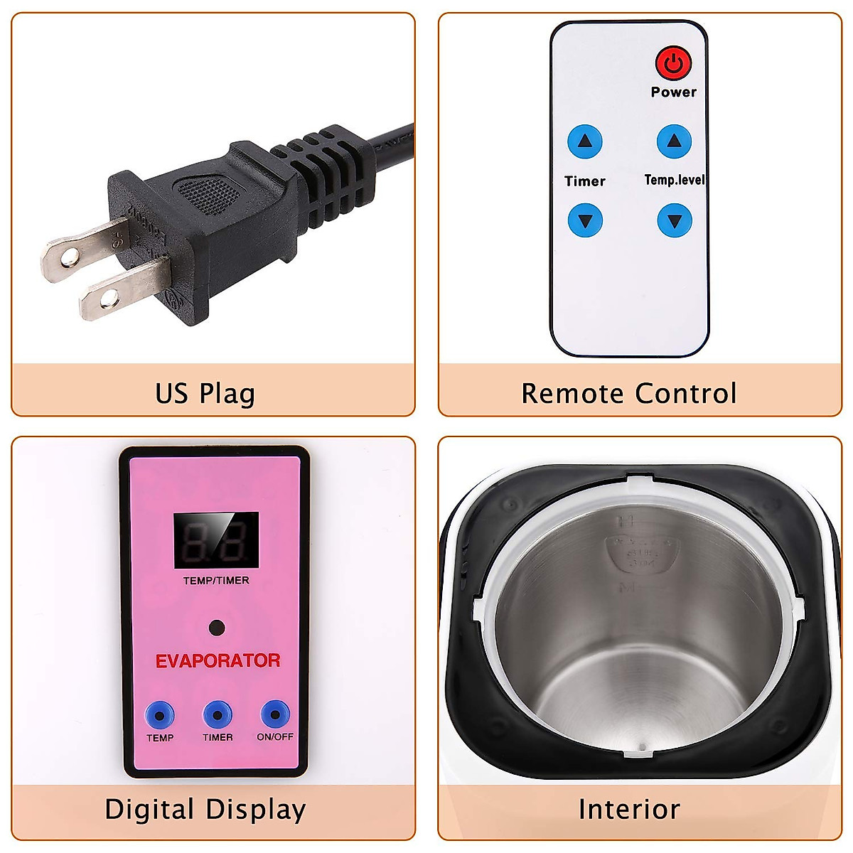 OPPSDECOR Steam Sauna Spa Portable Foldable Personal Indoor Sauna Tent Pot for Therapeutic Reduce Stress Fatigue with Remote Chair Indoor Home