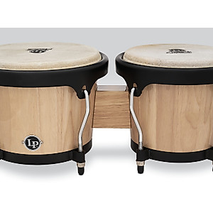 LP ASPIRE Series Wood Bongos Natural LPA601-AW