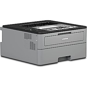 Brother HL-23 25DW Series Compact Monochrome Wireless Laser Printer - Mobile Printing - Auto Duplex Printing - USB Connectivity - Print Up to 26 Pages/min - 1-line LCD Display + HDMI Cable