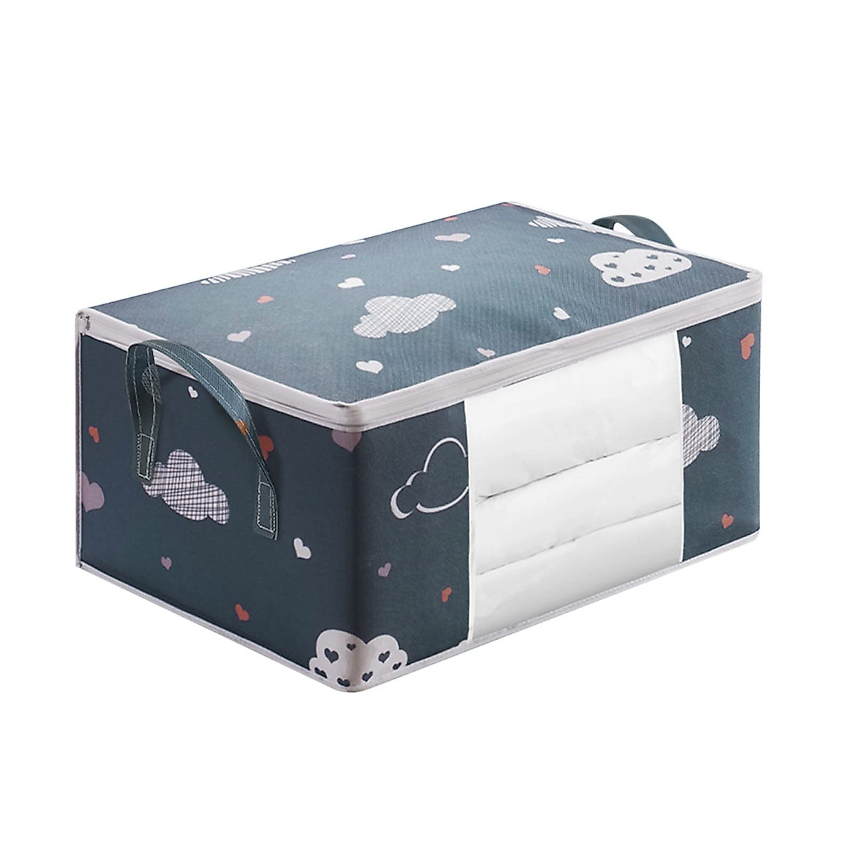 Mystery Boxes for Sale Unclaimed, Larger Storage Bag for Bedding, Comforter Storage Bag Folding Organizer Bag for Comforters, Pillows, Blankets, Bedding/Quilt, Blanket, 23.62x15.75x11.81in