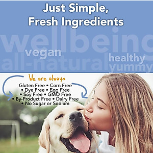 Marcy's Pet Kitchen-Diabetic Dog Treats-Vet Recommend-Homemade - Crunchy, All Natural-Vegan Homemade,-Gluten Free-for Sensitive Stomachs-Made in The USA Only.