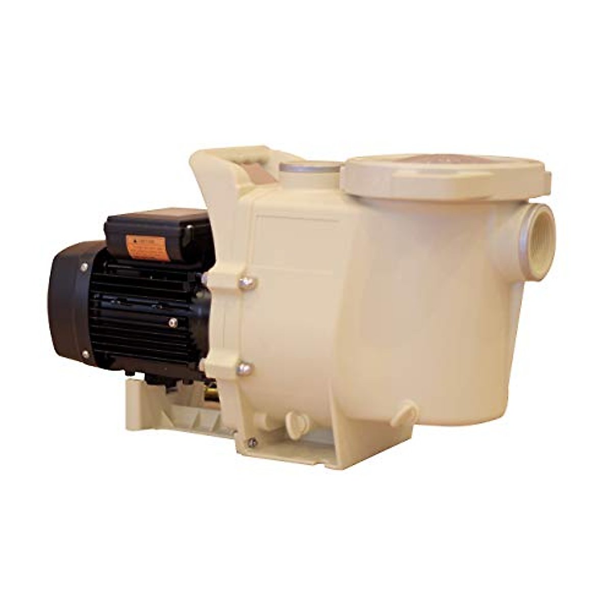 FibroPool 1.5 HP Swimming Pool Pump for In Ground Pools and Spas - 1.5 Horsepower - Designed in the USA - High Efficiency Single Speed Motor With Clear Top Lid - FP150