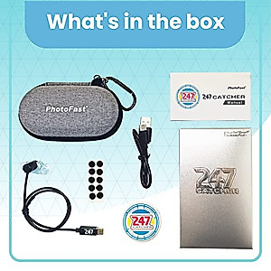 Mcbazel PhotoFast 247 Auto Catcher for Poke mon Go with Auto-tap, Auto Reconnect, Over 1-Hour Connection Function Compatible with iOS & Android