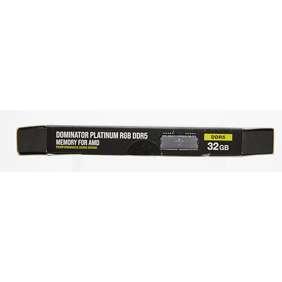 CORSAIR DOMINATOR PLATINUM RGB DDR5 32GB (2x16GB) DDR5 6000MHz CL36 AMD EXPO Intel XMP iCUE Compatible Computer Memory – Gray (CMT32GX5M2D6000Z36)