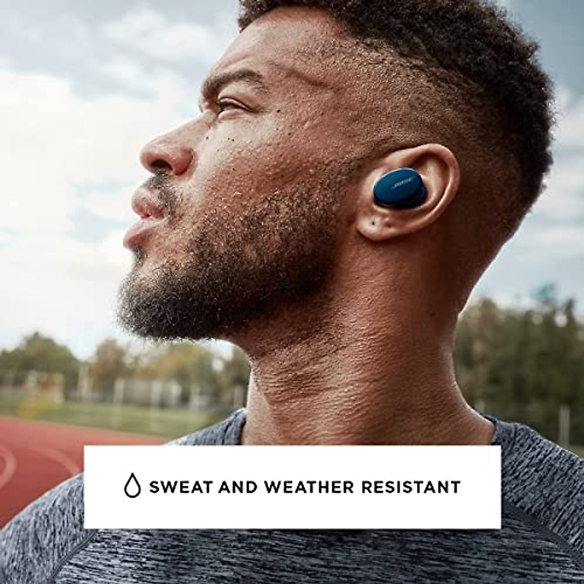 Bose Sport Earbuds - True Wireless Earphones - Bluetooth In Ear Headphones for Workouts and Running, Baltic Blue