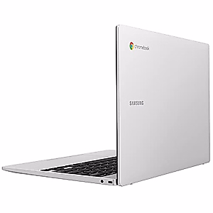 SAMSUNG Galaxy Chromebook Go Laptop (32GB, 4GB RAM, Wi-Fi + 4G LTE) 14.0" Intel N4500, Fully Unlocked for All Carriers, Chrome OS, Cellular Notebook w/ 180-Degree Hinge (Silver) (Renewed)