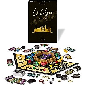 Ravensburger Las Vegas Royale Strategy Board Game for Ages 8 & Up - 20th Anniversary Edition Alea