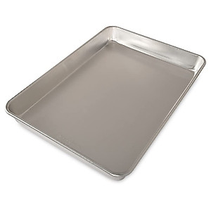 Nordic Ware Natural High Sided Sheet Cake Pan, Silver