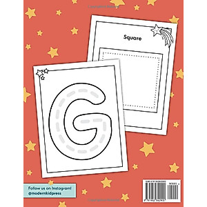 My First Giant Tracing Workbook: Over 100 Large Format Letters, Numbers and Shapes to Trace