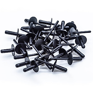 Rexka 30pcs Fender Liner Bumper Cover Wheel Arch Trim Cover Nylon Expanding Rivets for BMW 51777171004 X1 X3 X4 X5 X6 Series