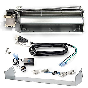 Hongso BLOT Replacement Fireplace Blower Fan KIT for Monessen, Hearth Systems, Martin, Majestic, Hunter Fireplaces