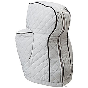 KitchenAid Fitted Stand Mixer Cover, Silver Frost